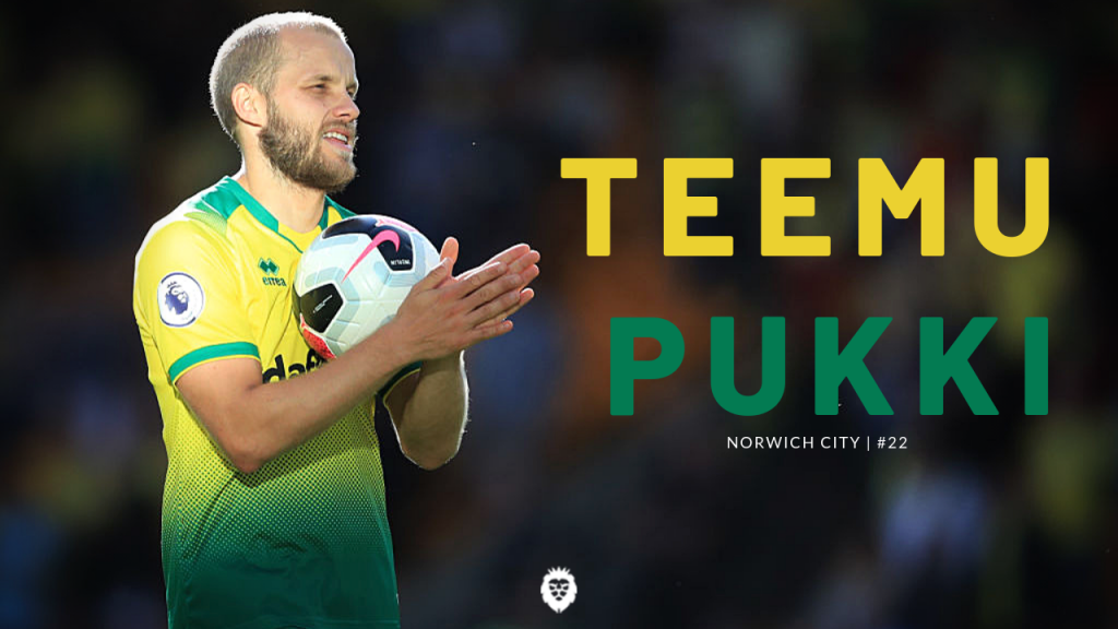Teemu Pukki #22, Norwich City | Kausi 2019-20, maalit, tilastot, ura ...