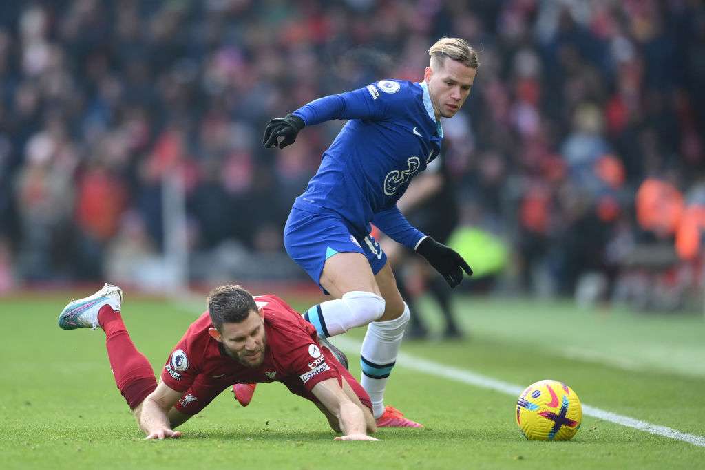 Myh’ailo Mudryk kellotti heti Chelsea-debyytissään Valioliigan kovimman ...