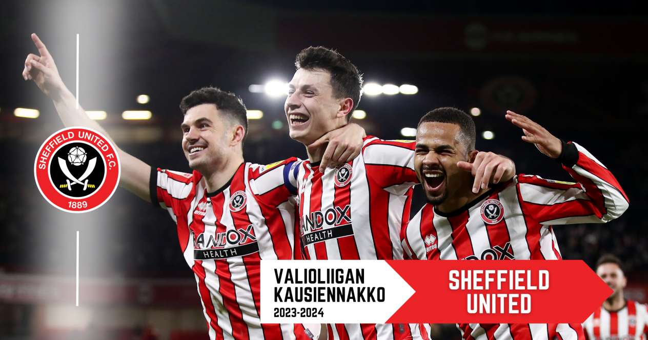 Valioliigan kausiennakko 2023-24 - Sheffield United